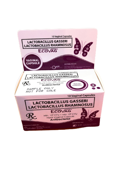 ECOVAG Lactobacillus gasseri EB01 / Lactobacillus rhamnosus PB01 Min ...